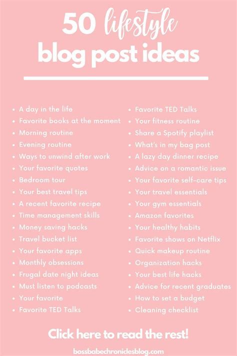 Blog Post Ideas Artofit