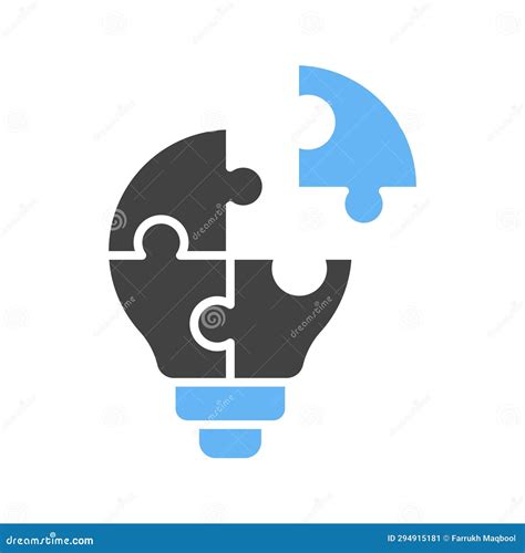 Problem Solving Icon Vector Image Stock Illustration Illustration Of
