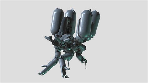 Crab Robot Download Free 3d Model By Hoborobot Hardsurfacehobo