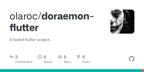 Github Olarocdoraemon Flutter A Toolkit Flutter Project