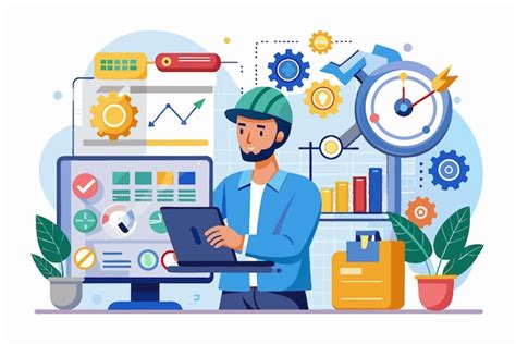 Flat Style Reliability Engineer With Reliability Testing Methods And Product Reliability