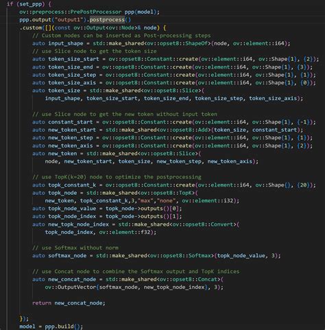 Openvino™ Blog Optimize The Post Processing Of Gpt2 With Ppp Custom