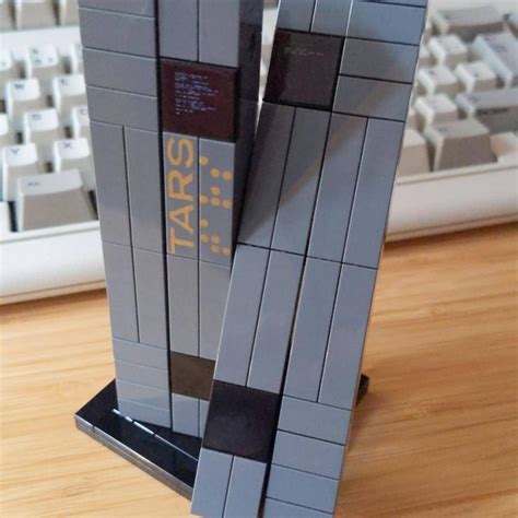 Interstellar Movie Robot Tars Custom Figure Made With Real Lego Not An Official Lego Product Etsy