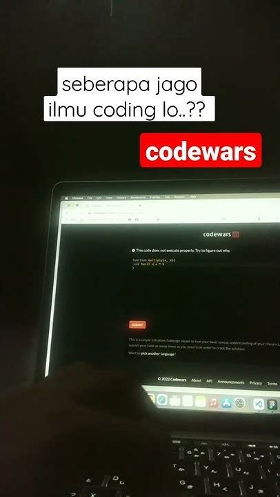 Mending Perang Cod1ng Test Ilmu Programming Codewars Shorts Youtube