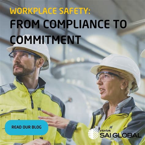 Intertek Sai Global On Linkedin Workplace Safety From Compliance To Commitment Intertek Sai