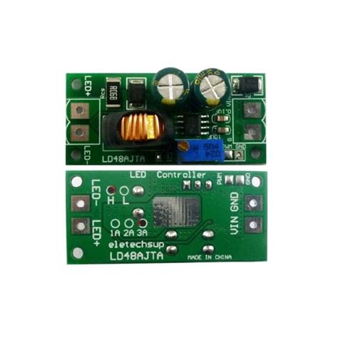 W DC V A Adjustable LED Driver PWM Controller DC DC Step Down Constant Current Converter