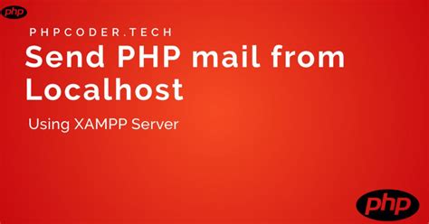Xampp Php Mail Smtp