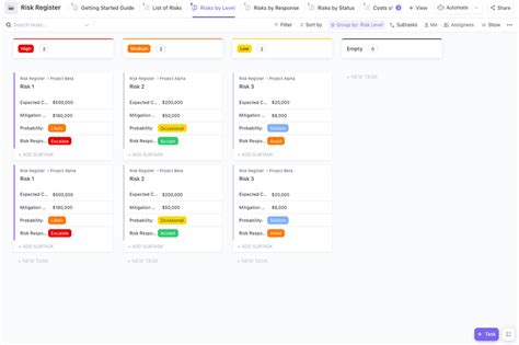 13 Free Risk Assessment Templates In Excel And Clickup