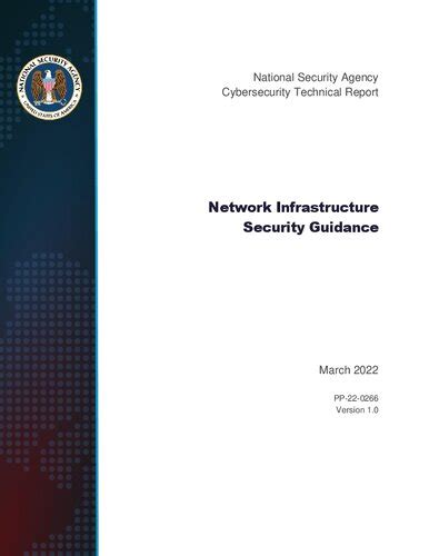 Network Infrastructure Security Guidance Pdf Epub Version Controses