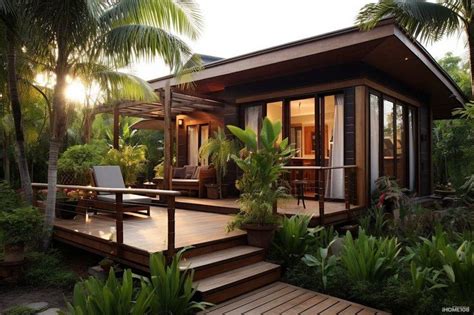 ไอเดีย “แบบบ้านไม้ชั้นเดียว” ยกพื้นเรียบง่ายสไตล์บ้านสวน ไอเดียสร้างบ้าน