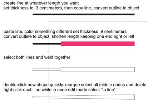 One Line With Different Thickness Coreldraw X6 Coreldraw Graphics Suite X6 Coreldraw Community