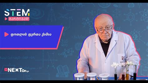 ფოთლის ფერთა ქიმია მიხელ ლაბარტყავა Stem მარტივად Youtube