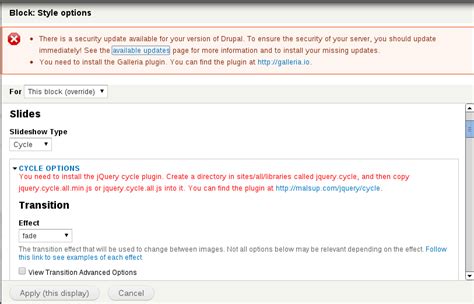 7 Unable To Get The Cycle 2 Plugin Drupal Answers