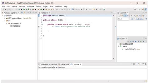 Java 이클립스에서 자바 프로젝트 생성하기
