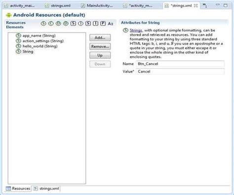 Resolving Hardcoded String Should Use String Resource In Android Application Mindstick