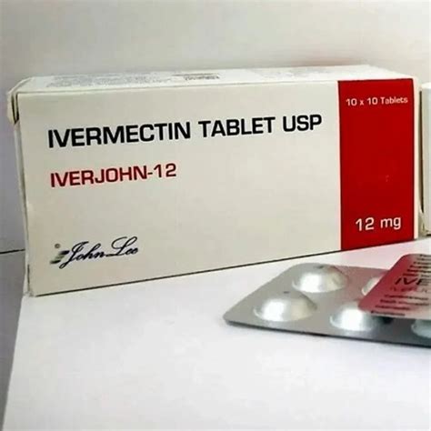 Iverjohn Ivermectin 12 Mg Tablets At ₹ 246stripe Iverheal Tablet In
