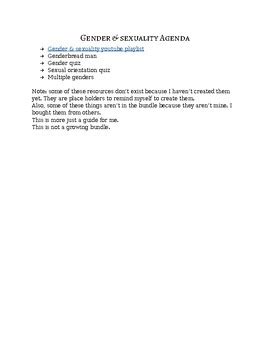 Gender Sexuality Anthropology Agenda By The Sassy History Teacher Gender Sexuality Anthropology Agenda By The Sassy History Teacher