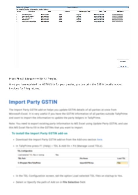 SOLUTION India Gst Update Party Gstin Uin Studypool