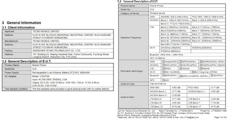 Tecno CL6 Features Leaked A New Flagship