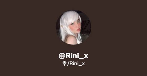 Rini X Find Rini X Onlyfans Linktree