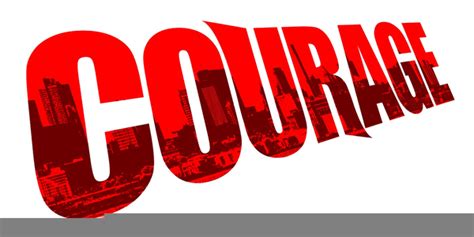 Courageous Clipart