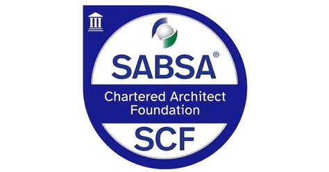Sabsa Chartered Architect Foundation Scf Was Issued By The Sabsa