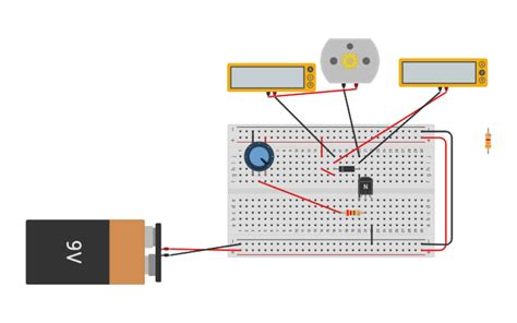 Circuit Design Potenziometro Tinkercad