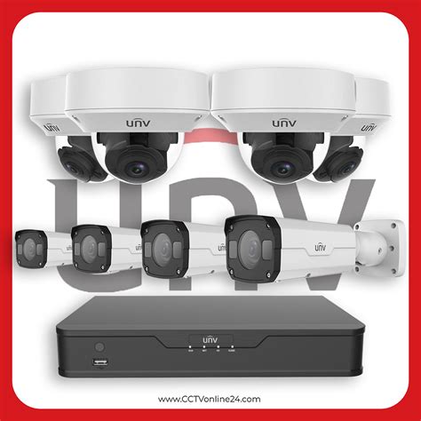 Paket CCTV Uniview IP 4MP Varifocal 8CH CCTV Online 24