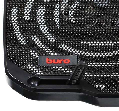 Подставка под ноутбук Buro BU-LCP156-B208 15.6 металлическая сетка ...