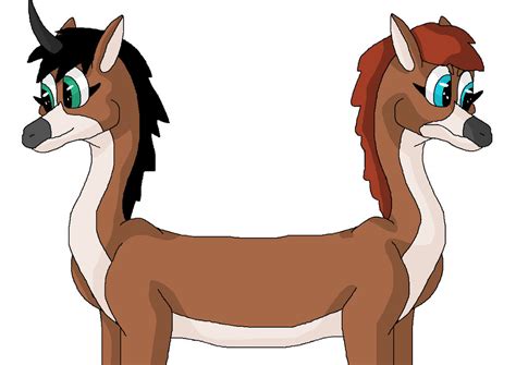 The Pushmi Pullyu Girls By Mojo1985 On Deviantart