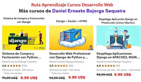Ruta Aprendizaje Desarrollo Web Python 9 99 Hasta 05 Febrero