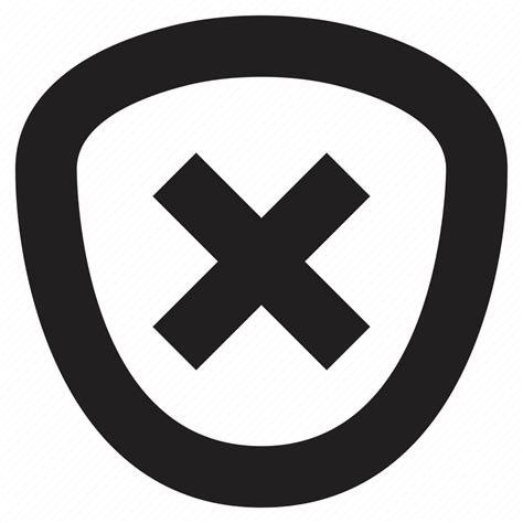 Protection Remove Shield Icon Download On Iconfinder