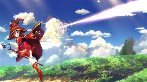 Megumin Casting Explosion Konosuba Gods Blessing On This Wonderful