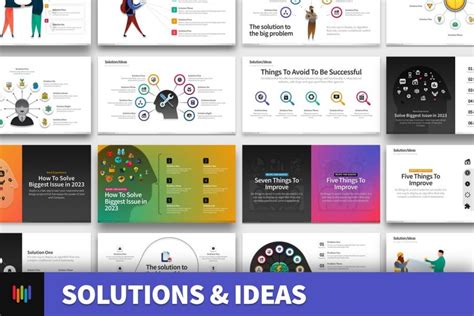 Solution Ideas PowerPoint Template PowerPoint Slide Master