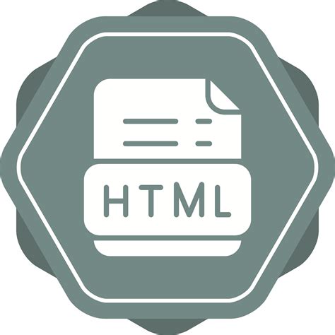 Html Vector Icon 28010878 Vector Art At Vecteezy