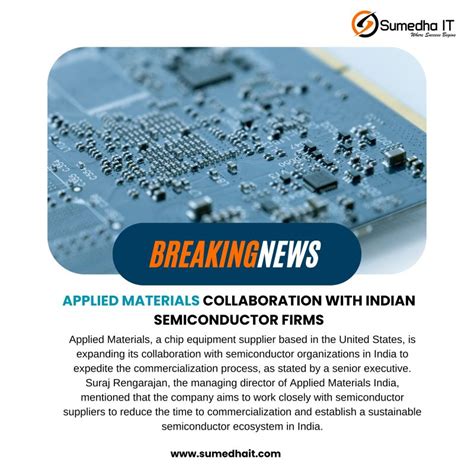 Sumedhait Appliedmaterials Collaborations Semiconductors