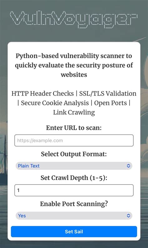 Built Vulnvoyager As A Simple Python Command Line Tool To Check Scott Freestone