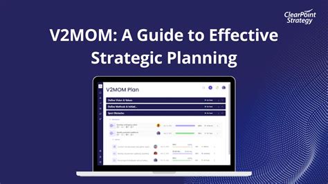 Master Strategic Planning With V2mom A Comprehensive Guide Clearpoint Strategy Blog