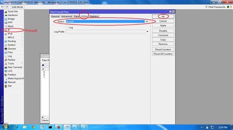 Firewall Configuration On Mikrotik Router Mikrotik Firewall Tutorial
