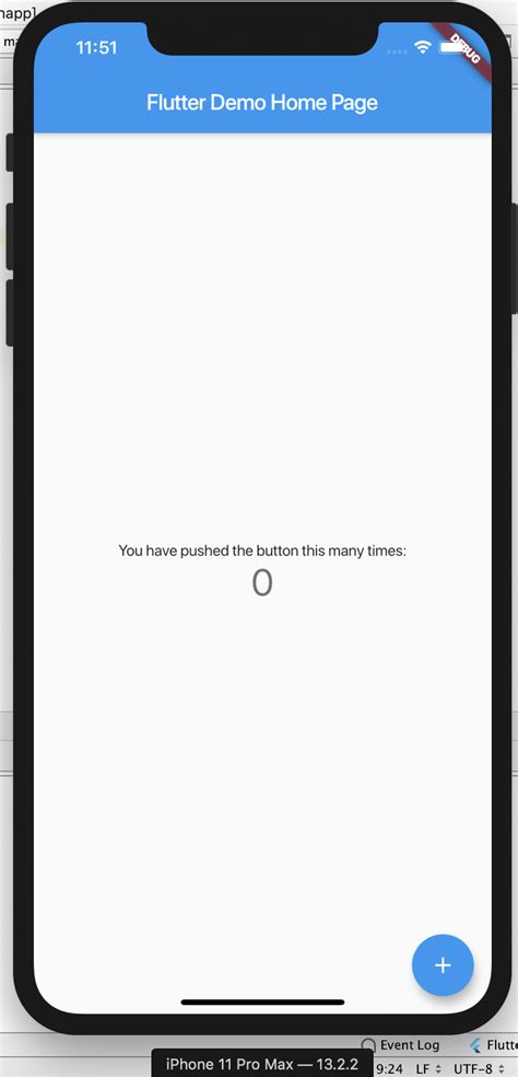 Flutter How To Insert An Appbar And A Button Zone Of Development