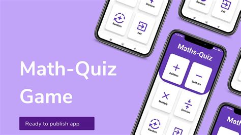 empower your learning journey develop a math quiz game in android