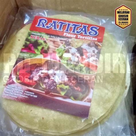 Jual Ratitas Flour Tortillas Kebab Besar Di Seller Pd Mandiri Bdg Kota Bandung Jawa Barat