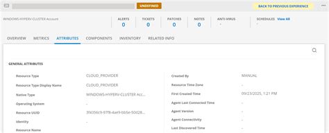 Windows Hyper V Cluster Opsramp Documentation