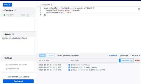 Debug Your Functions Twilio