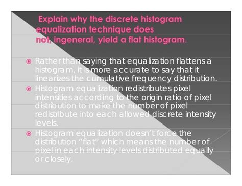 Histogram Equalizationimage Processing Presentation