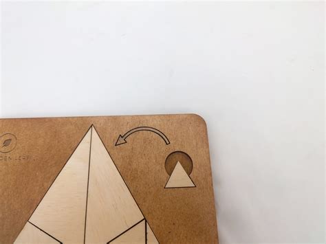 Triangle Puzzle Brain Teaser Etsy