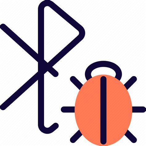 Bluetooth Bug Virus Icon Download On Iconfinder