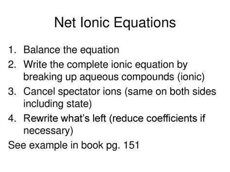 Practice Problems On Net Ionic Equations Georgia Perimeter College at Brian Mcewen blog