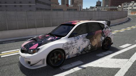 [itasha] 痛車 Subaru Impreza Wrx Sti Princess Principal Ange Gta5