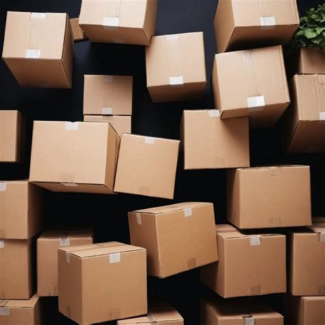 Person Dropping Boxes Cardboard Boxes Moving Boxes